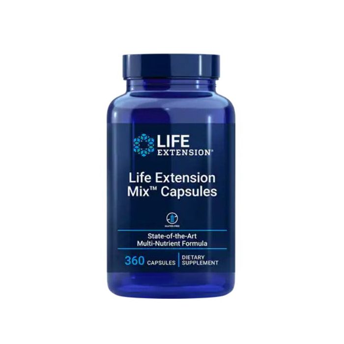 Life Extension Mix 360 Capsules High Potency Vitamin Veggies Blend ...