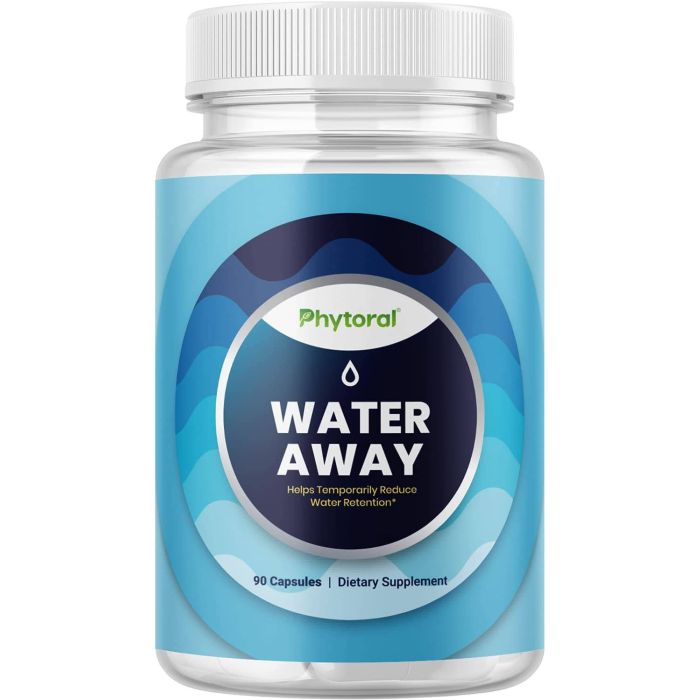 Phytoral Water Away Urinary Tract Health Support Supplement 90 Caps ...