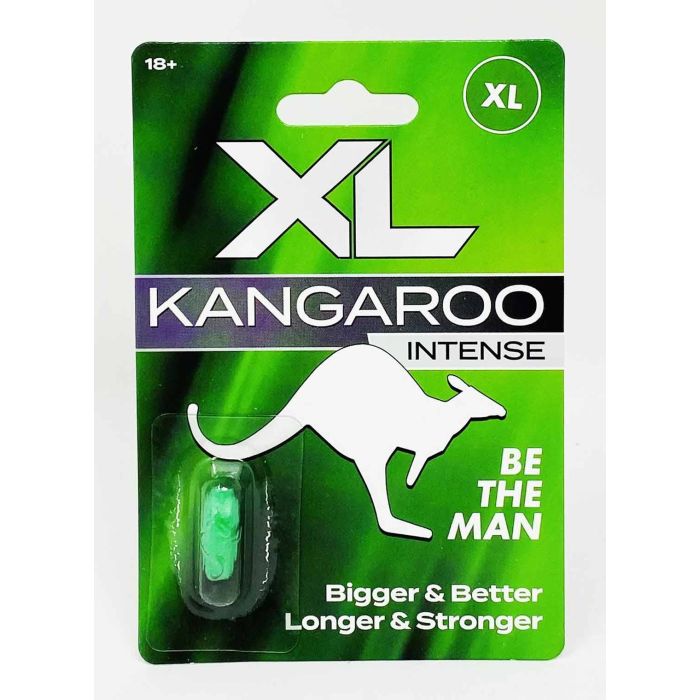 Kangaroo XL Intense 3 500mg Pill – Horny Goat Weed & Arginine for ...